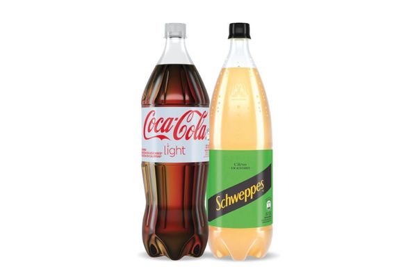 Combo: COCA-COLA Light 1.5 L + SCHWEPPES Citrus sin Azúcar 1.5 L en ...