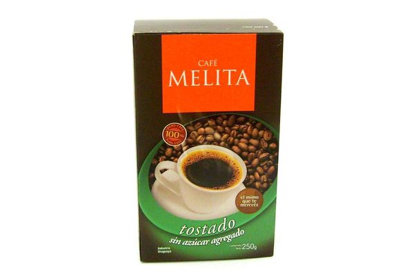 Café Tostado sin Azúcar Agregado MELITA 250g en Tienda Inglesa