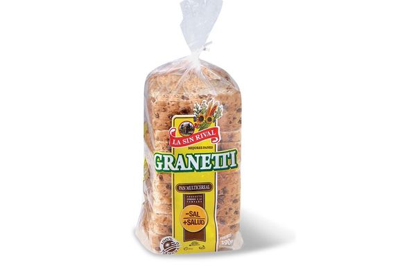 Pan Multicereal Granetti LA SIN RIVAL 390 gr en Tienda Inglesa