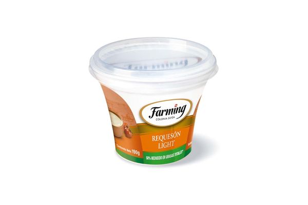 Queso Untable Requesón Light FARMING 190gr en Tienda Inglesa