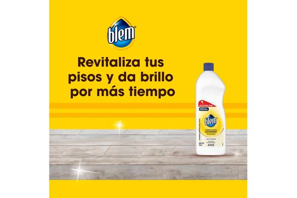 Cera Líquida Pisos Cerámicos BLEM Incoloro Botella 750 ml en Tienda Inglesa