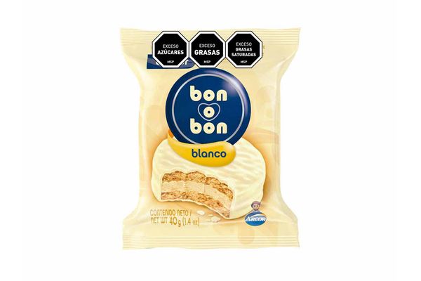 Alfajor de Chocolate Blanco BON O BON 40 gr en Tienda Inglesa