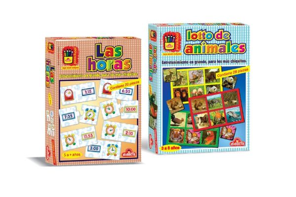 Juego en caja lotto de animales preschool en Tienda Inglesa