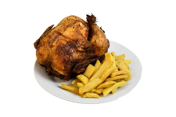 Menú Pollo al Spiedo + Fritas en Tienda Inglesa