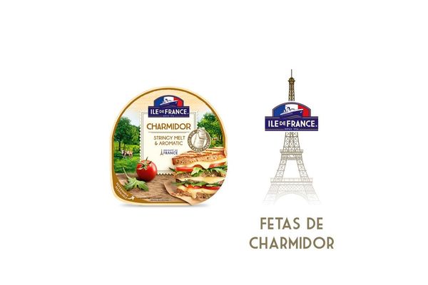 Queso Fetas de Charmidor ILE DE FRANCE 150 gr en Tienda Inglesa