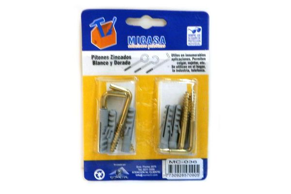 Pitón L con Taco 12 Piezas 21 x 60 en Tienda Inglesa