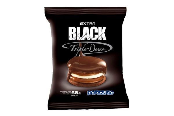 Alfajor portezuelo black triple deseo 60gr en Tienda Inglesa
