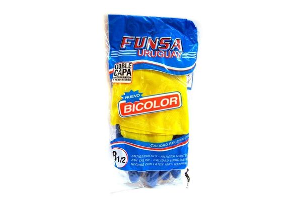 Guantes FUNSA Bicolor Nº8 1/2 en Tienda Inglesa