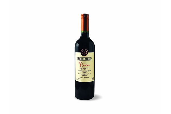 Vino Tinto Cabernet Sauvignon HOMENAJE 750 ml en Tienda Inglesa