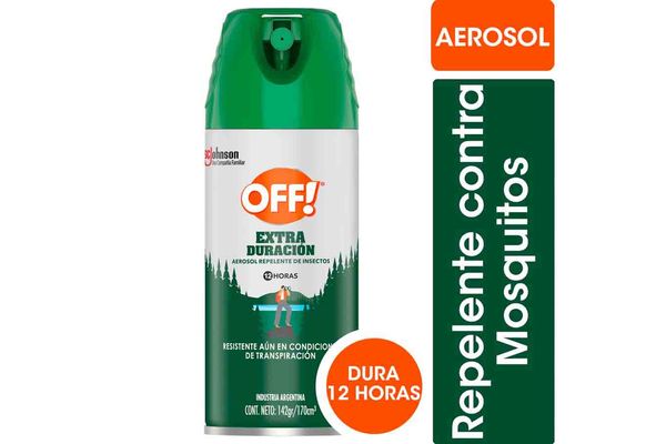 Repelente para Mosquitos OFF! Extra Duración Aerosol 170 cc en Tienda ...
