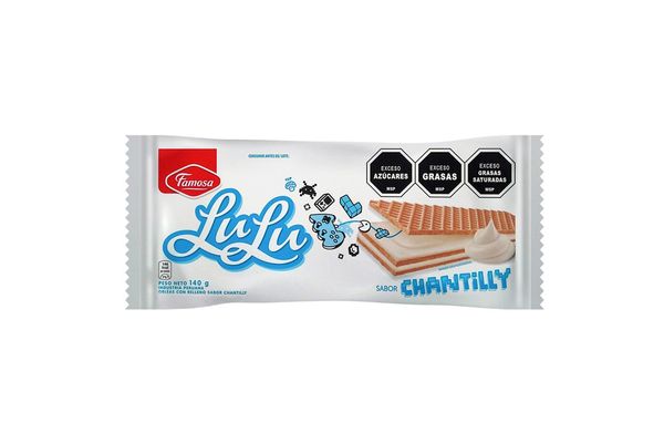 Galleta FAMOSA Waffle Lulu de Chantilly 140g en Tienda Inglesa