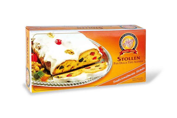 Stollen Tradicional Alemán ROMY 600 gr en Tienda Inglesa