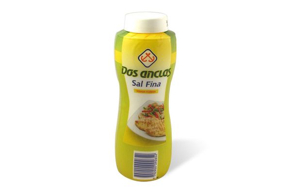 Sal Fina DOS ANCLAS Yodada Fluorada Salero 500g en Tienda Inglesa