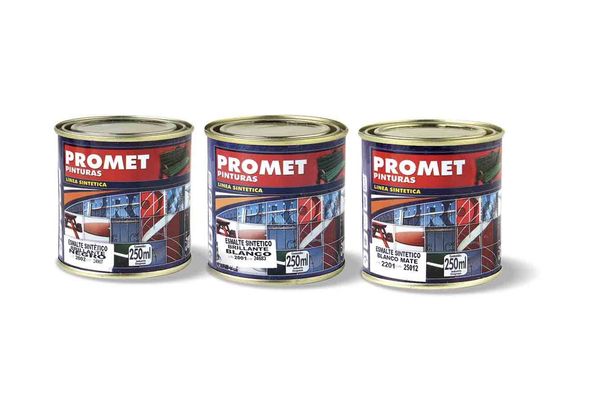 Esmalte Sintético PROMET Negro 250 ml en Tienda Inglesa