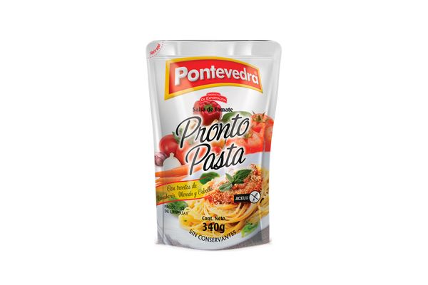 Salsa de Tomate PONTEVEDRA Pronto Pasta 340 gr en Tienda Inglesa