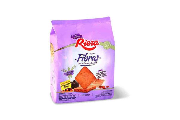 Tostadas RIERA Dulces Light 200gr en Tienda Inglesa