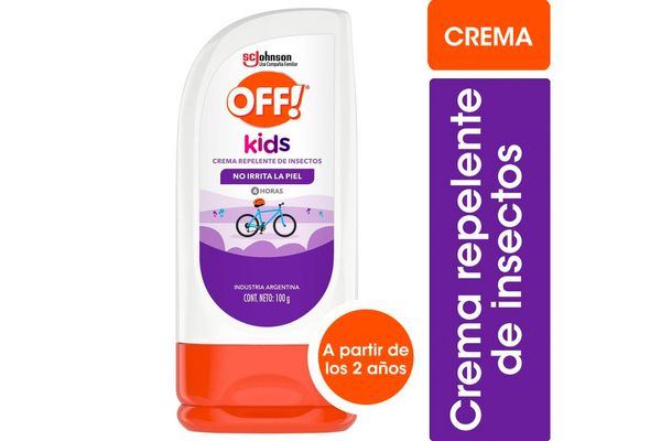 Repelente para Mosquitos OFF! Kids Crema 100 gr en Tienda Inglesa