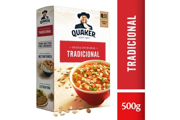 Avena Tradicional QUAKER 500g en Tienda Inglesa