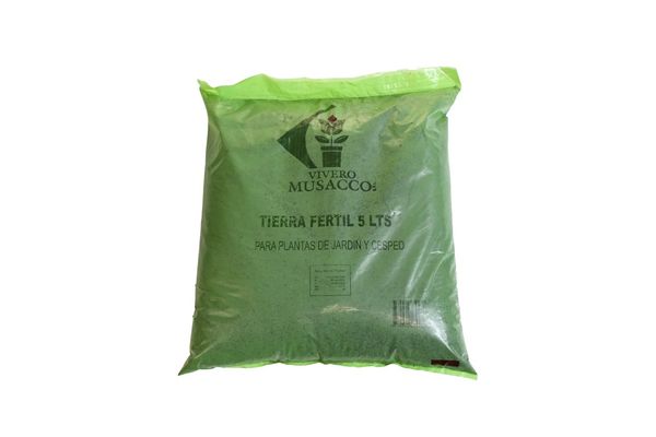 Tierra Fértil MUSACCO para Plantas de Jardín y Césped 5 L en Tienda Inglesa