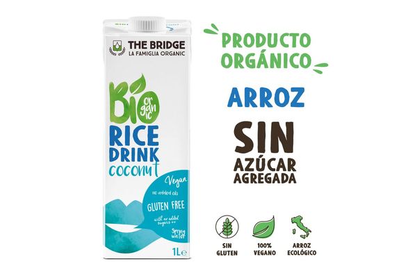 Bebida THE BRIDGE Bio Drink de Arroz y Coco 1 L en Tienda Inglesa