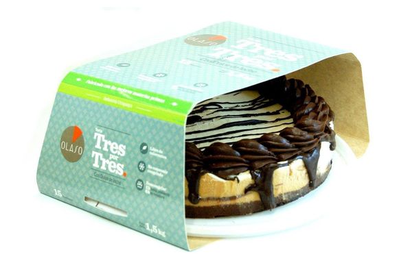 Postre Congelado Tres por Tres con Dulce de Leche OLASO 1,5Kg en Tienda ...
