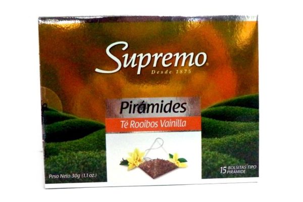 Té SUPREMO Rooibos/Vainilla 15 Sobres en Tienda Inglesa