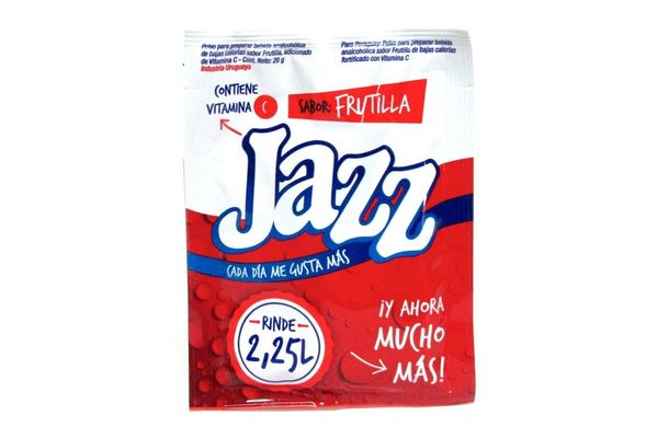 Jugo JAZZ sabor Frutilla Rinde 2,25l ¡Contiene Vitamina C! en Tienda ...