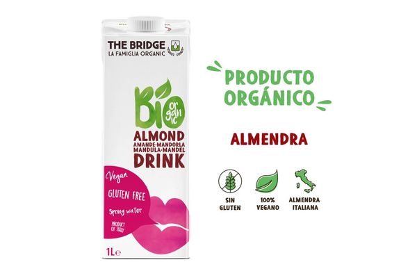 Bebida THE BRIDGE Bio Drink de Almendra 1 L en Tienda Inglesa