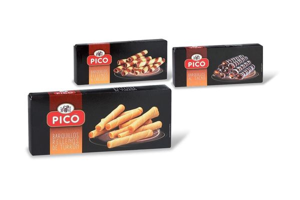 Barquillos Rellenos de Chocolate PICO 75 gr en Tienda Inglesa