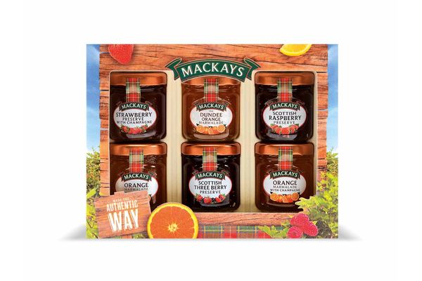 Mermelada Mini Pack 6 Gustos MACKAYS en Tienda Inglesa