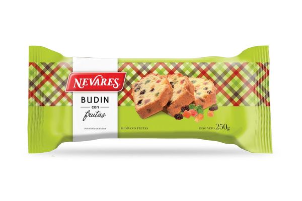Budin Frutas NEVARES 250 gr en Tienda Inglesa