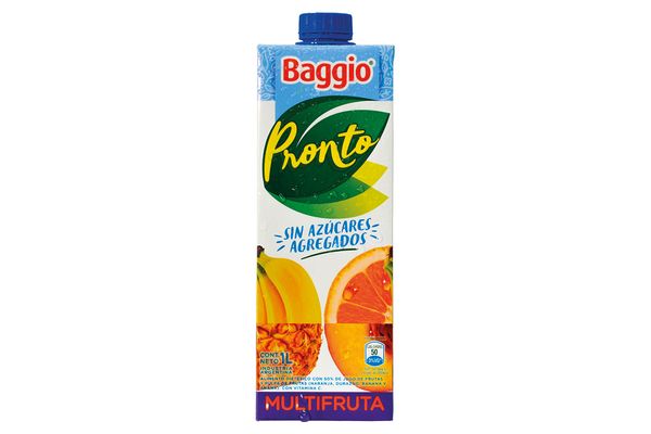 Jugo BAGGIO Sabor Multifruta sin Azúcar 1 L en Tienda Inglesa