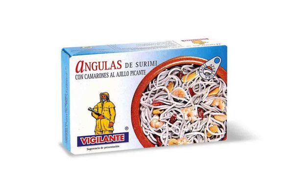 Angulas Surimi con Camarones VIGILANTE 110 gr en Tienda Inglesa