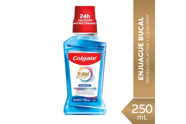 Colgate Enjuague Bucal Total 12 Clean Mint 250 ml en Tienda Inglesa