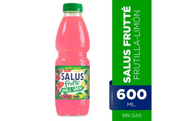 Agua SALUS Frutté Sabor Frutilla y Limón 600 ml en Tienda Inglesa