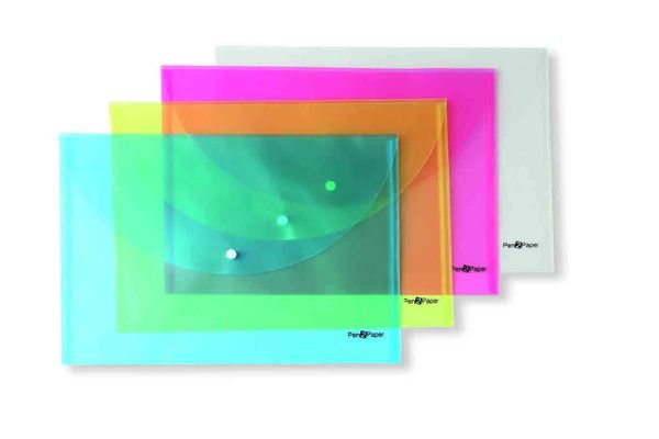 Sobre de pvc A4 PEN2PAPER en Tienda Inglesa