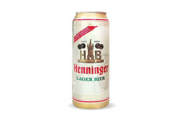 Cerveza Lager en Lata HENNINGER 500 ml en Tienda Inglesa