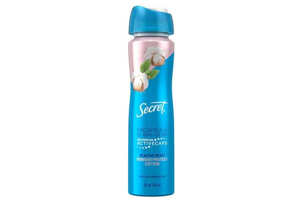 Desodorante en Aerosol SECRET Ap Powder Protección 150 ml en Tienda Inglesa