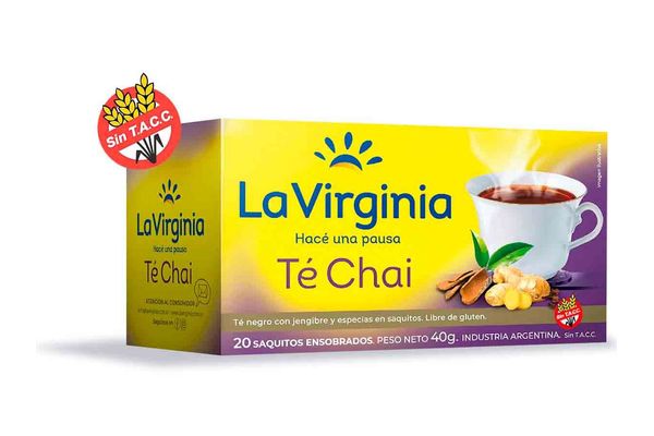 Té Chai LA VIRGINIA 20 Sobres en Tienda Inglesa