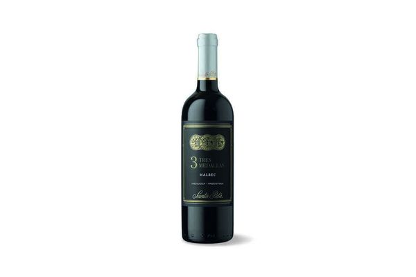 Vino SANTA RITA 3 Medallas Tinto Malbec 750 ml en Tienda Inglesa