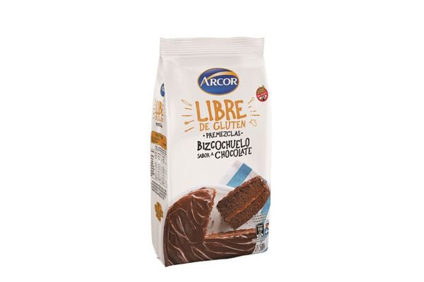 Premezcla Bizcochuelo sin Gluten de Chocolate ARCOR 500 gr en Tienda Inglesa