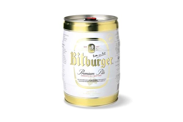Cerveza BITBURGER Barril 5 L en Tienda Inglesa
