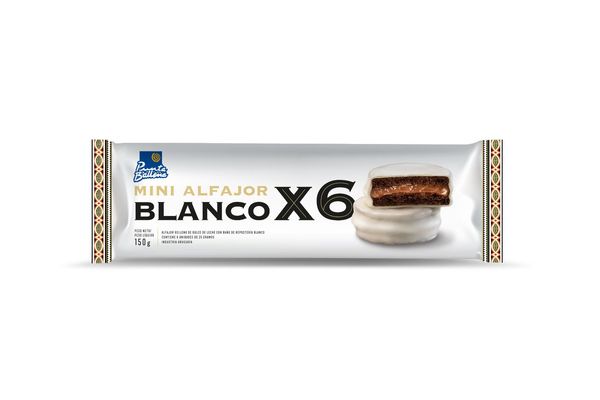Mini Alfajor Blanco PUNTA BALLENA x 6 Unidades en Tienda Inglesa