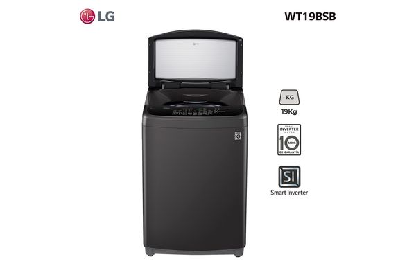 Lavarropas Carga Superior Inverter LG 19 Kg WT19 en Tienda Inglesa