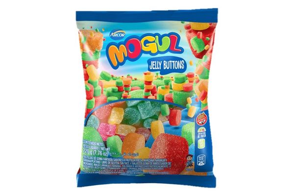 Gomitas Mogul Jelly Buttons ARCOR 220 gr en Tienda Inglesa