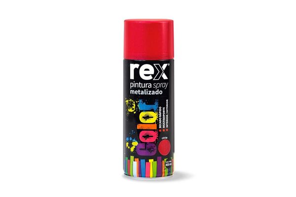 Pintura en Spray Rojo Metálico REX 400 ml en Tienda Inglesa