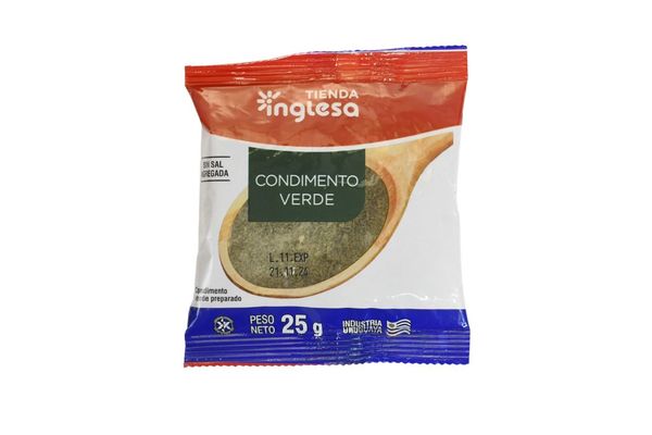 Condimento Verde TIENDA INGLESA 25 gr en Tienda Inglesa