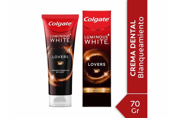 Pasta de Dientes COLGATE Luminous White Lovers Café 70 gr en Tienda Inglesa