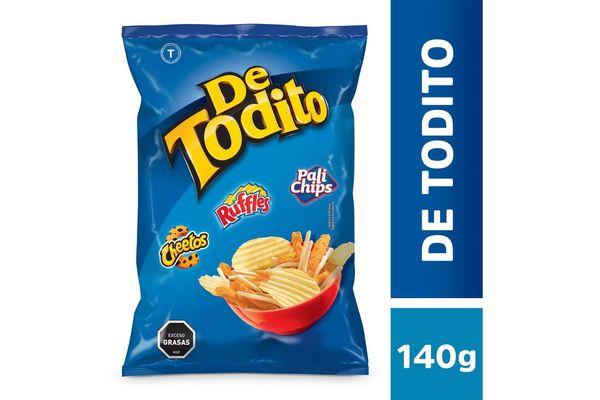 Snack DE TODITO 140 gr en Tienda Inglesa