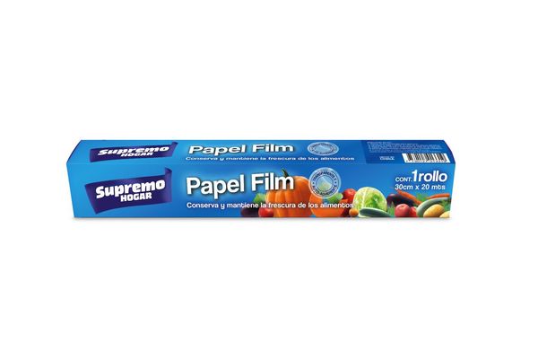 Papel Film SUPREMO Hogar 30 cm x 20 mt en Tienda Inglesa